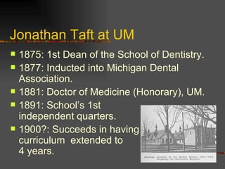 Jonathan Taft | PPT | Dental Health | Diseases and Conditions