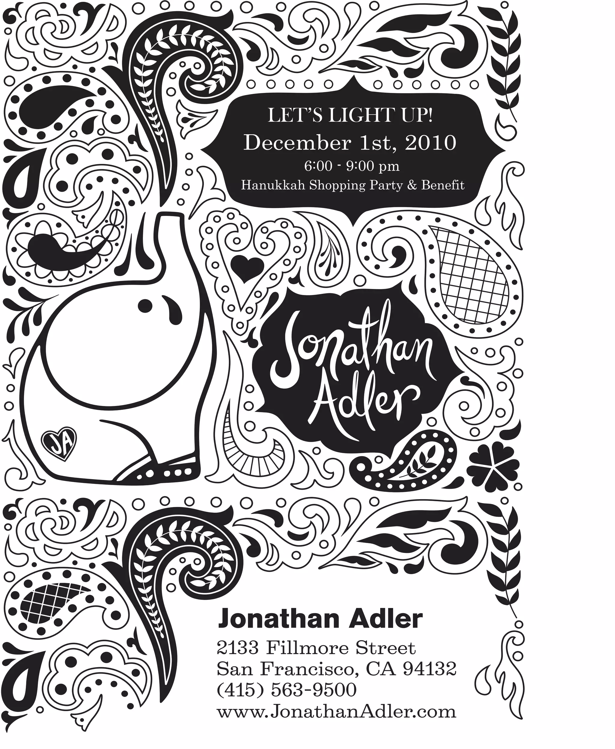 Jonathan adler flyer | PDF
