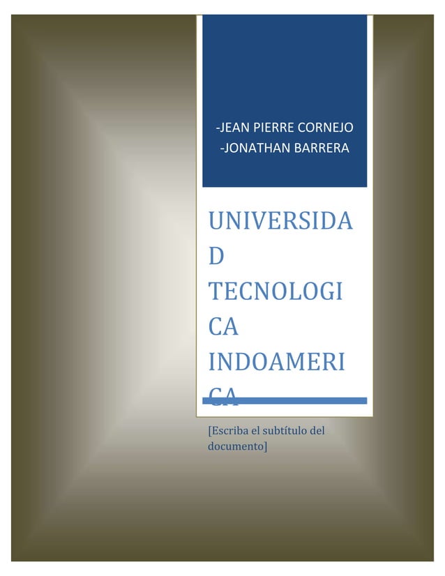 Jonathan barrera jenapierre cornejo | DOCX