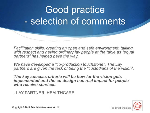 Jonathan Bostock presentation at Open Forum Events' Continuous ...