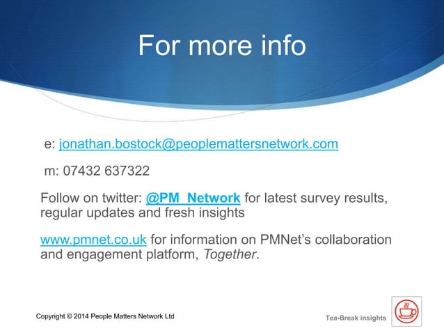 Jonathan Bostock presentation at Open Forum Events' Continuous ...