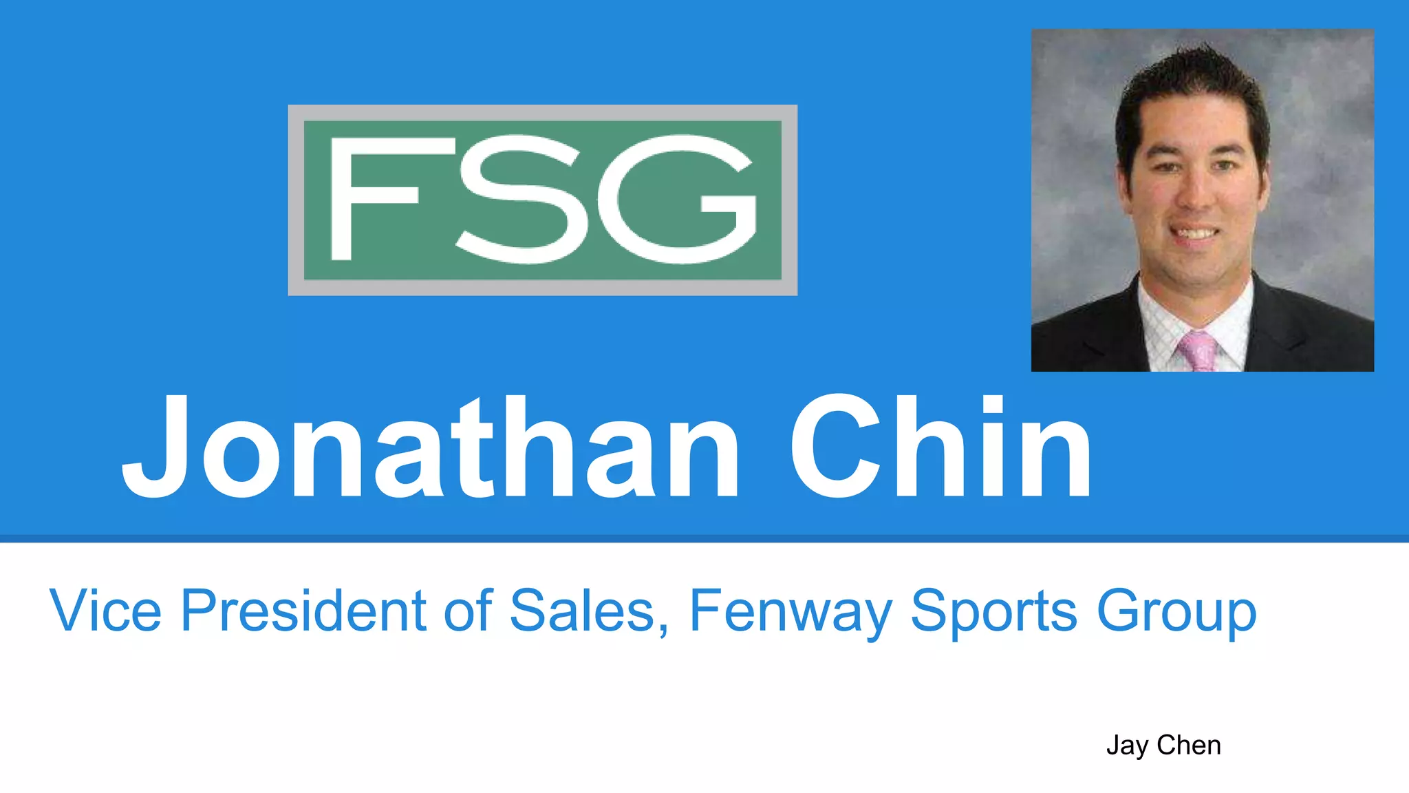 Jonathan Chin / Phil Jackson Networking Presentation | PPT
