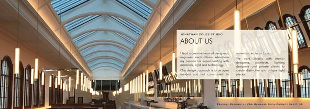 Jonathan Coles Lighting brochure | PPT