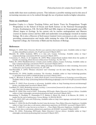 Jonathan copely | PDF | Digital Audio | Computer Software and Applications