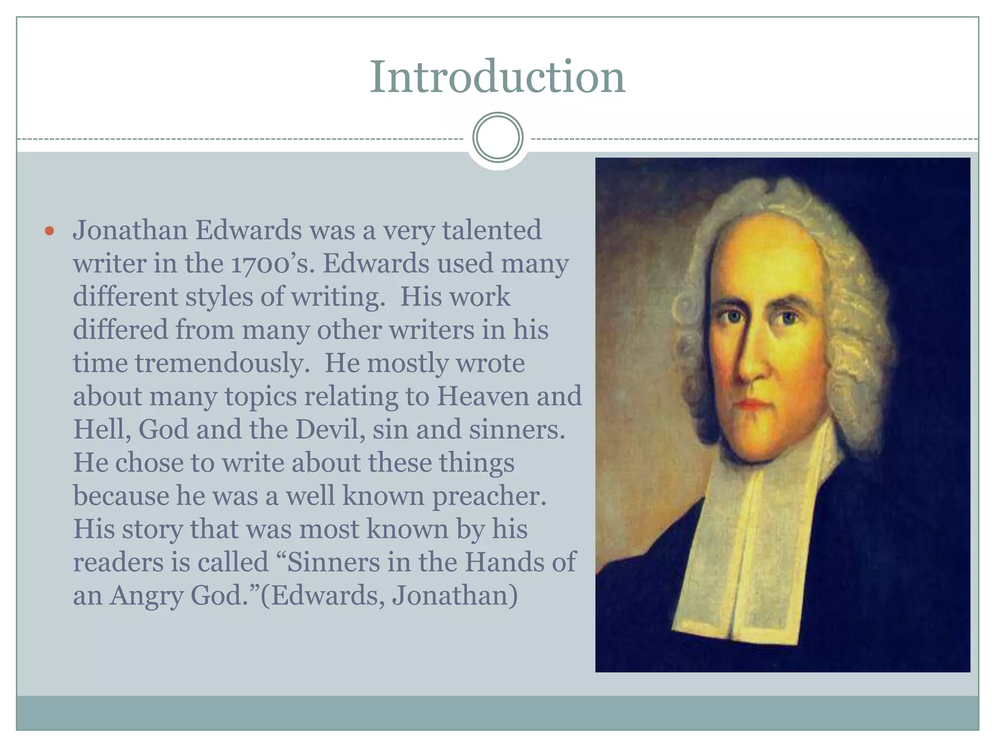 Jonathan Edwards powerpoint 2010 | PPTX