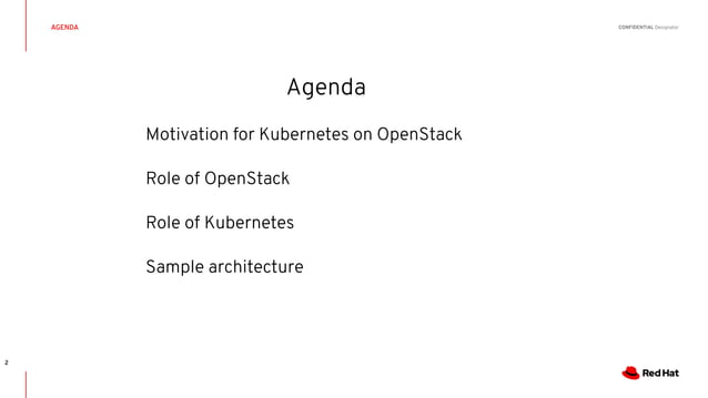 Running Kubernetes on OpenStack | PPT