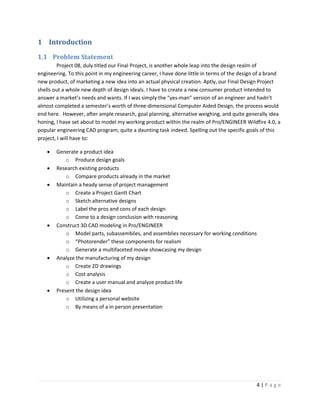 Jonathan Jones Mae377 Final Project Report | PDF