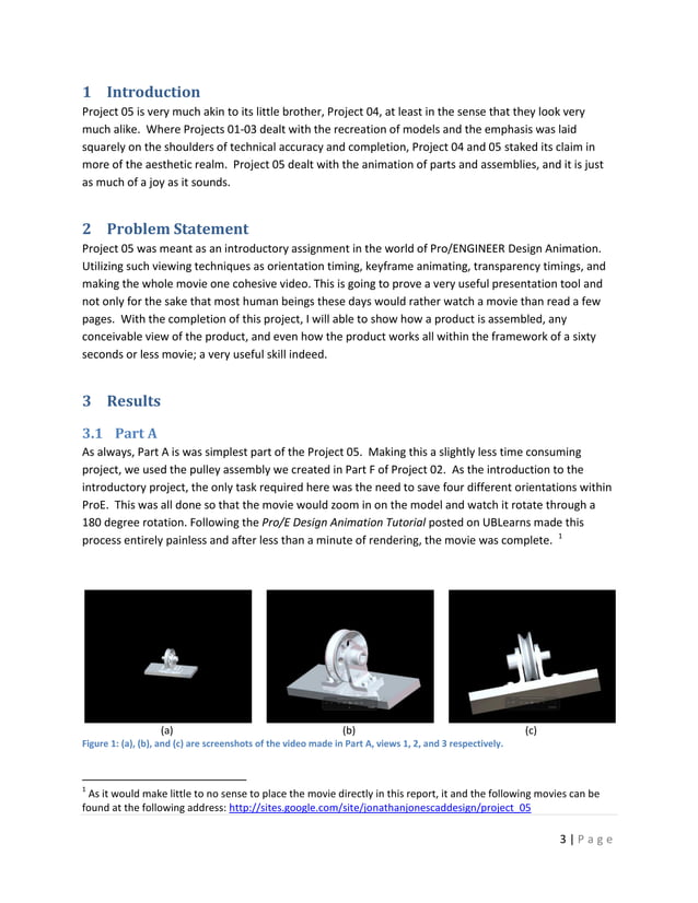 Jonathan Jones Mae377 Project05 | PDF | Computer Animation | Computer Software and Applications
