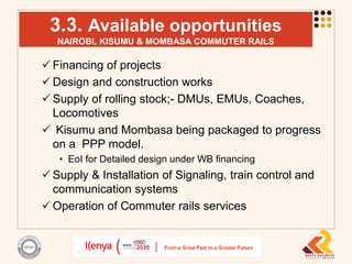 Kenya rail sector | PDF | Rail Travel | Travel Type