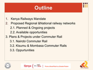 Kenya rail sector | PDF | Rail Travel | Travel Type