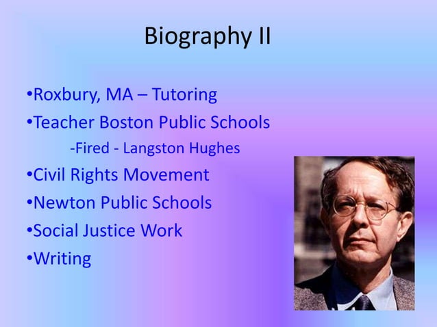 Jonathan kozol | PPT