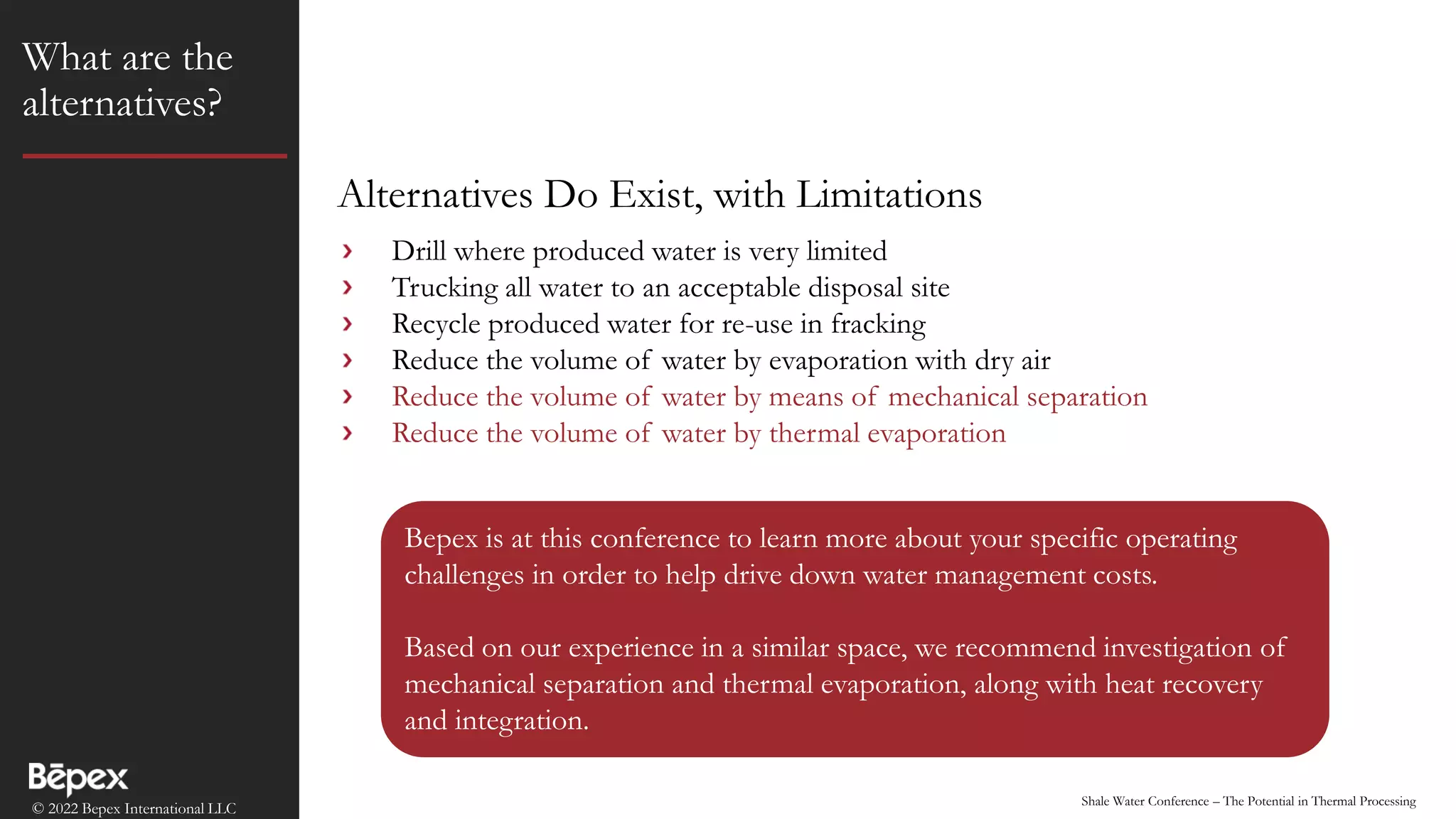 REDUCED DISPOSAL COST OF PRODUCED AND FLOWBACK WATER | PPT