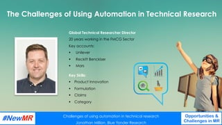 The Challenges of Automation | PPT