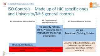 Certifying and Securing a Trusted Environment for Health Informatics ...