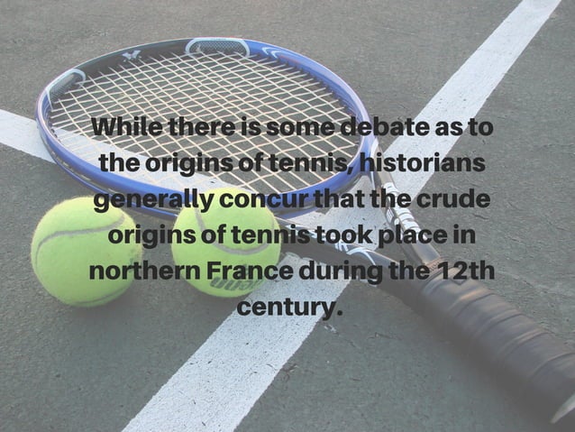 A History Lesson About Tennis | PPT