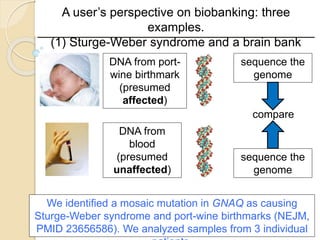 Jonathan Pevsner - Biobanking: a user's perspective and overview | PPTX