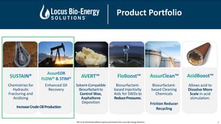 BIOSURFACTANTS FOR FRACS & STIMS: PROVEN TECHNOLOGY | PPTX