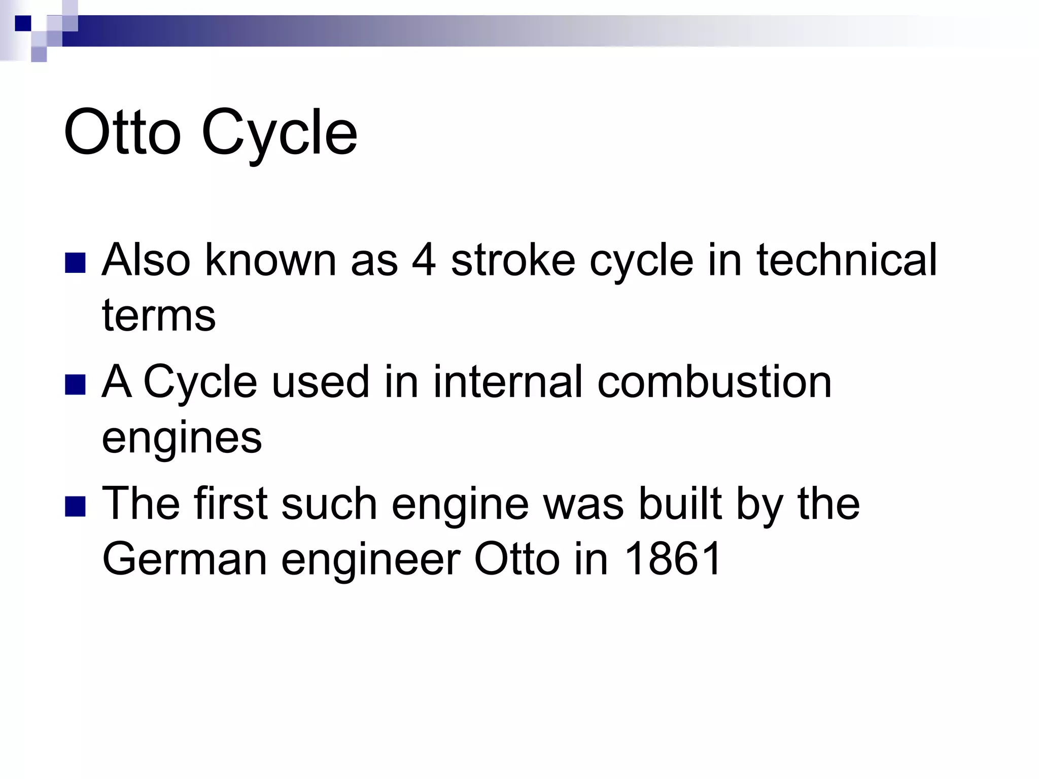 Otto cycle | PPT