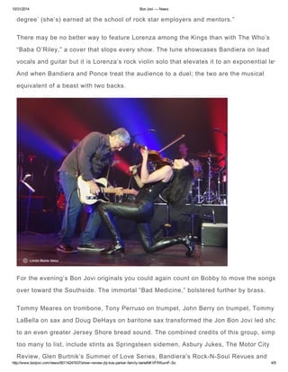 Jon Bon Jovi and the Kings of Suburbia | PDF