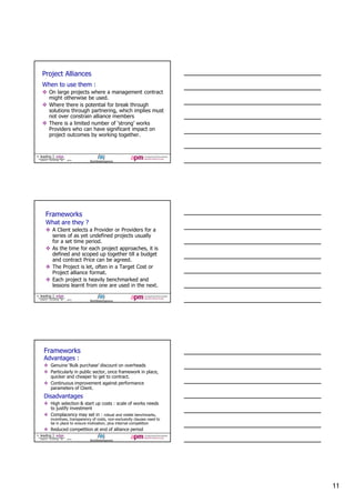 Collaborative contracting strategies and the use of the NEC3 family of ...