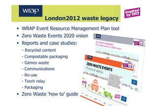 Inspiring the Next Generation by Dr Mervyn Jones, WRAP | PPT