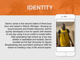 Personal Brand Exploration- Derron Jones | PPT