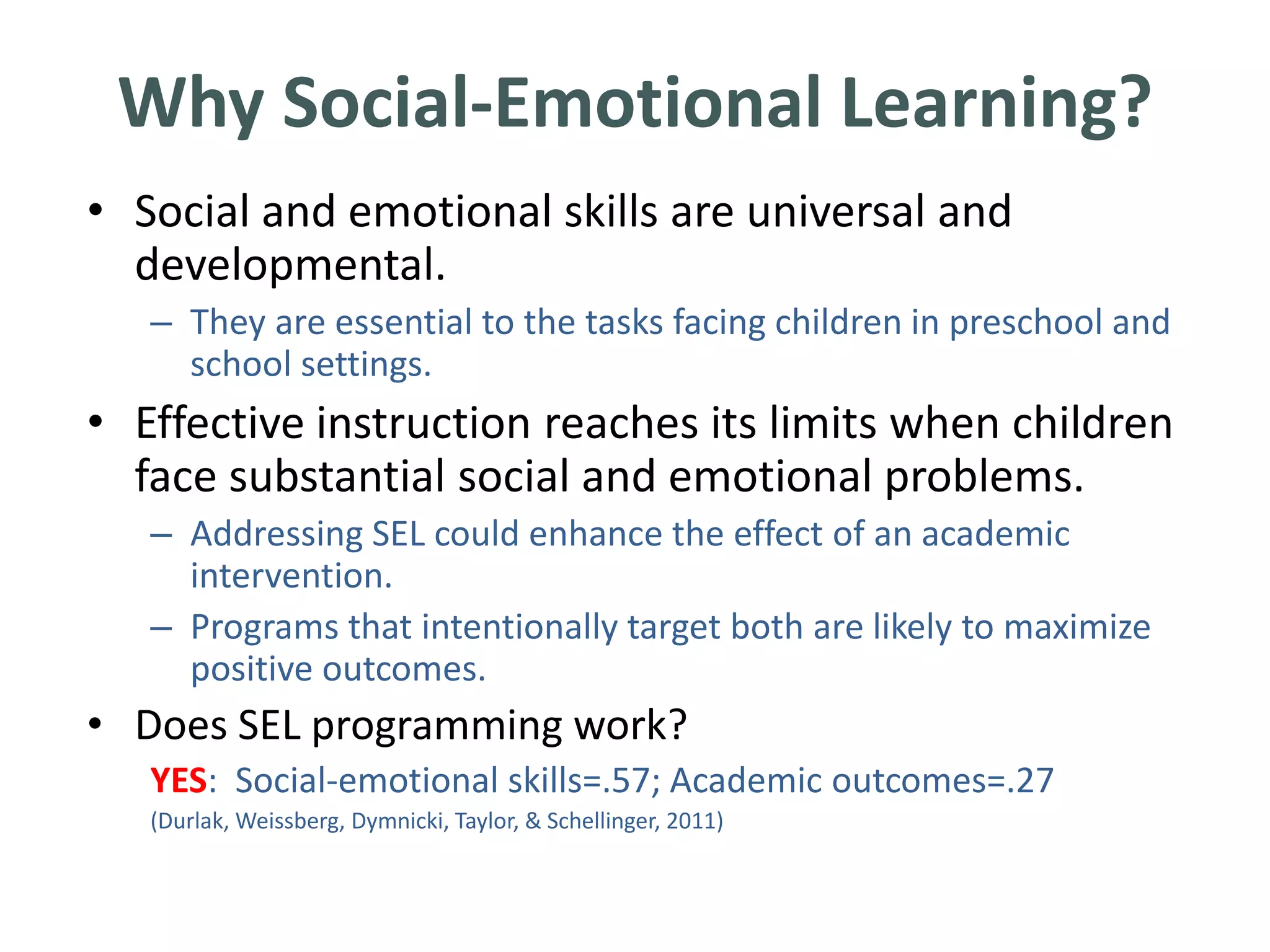 Social Emotional Learning | PPTX