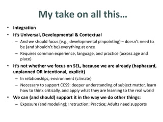 Social Emotional Learning | PPTX