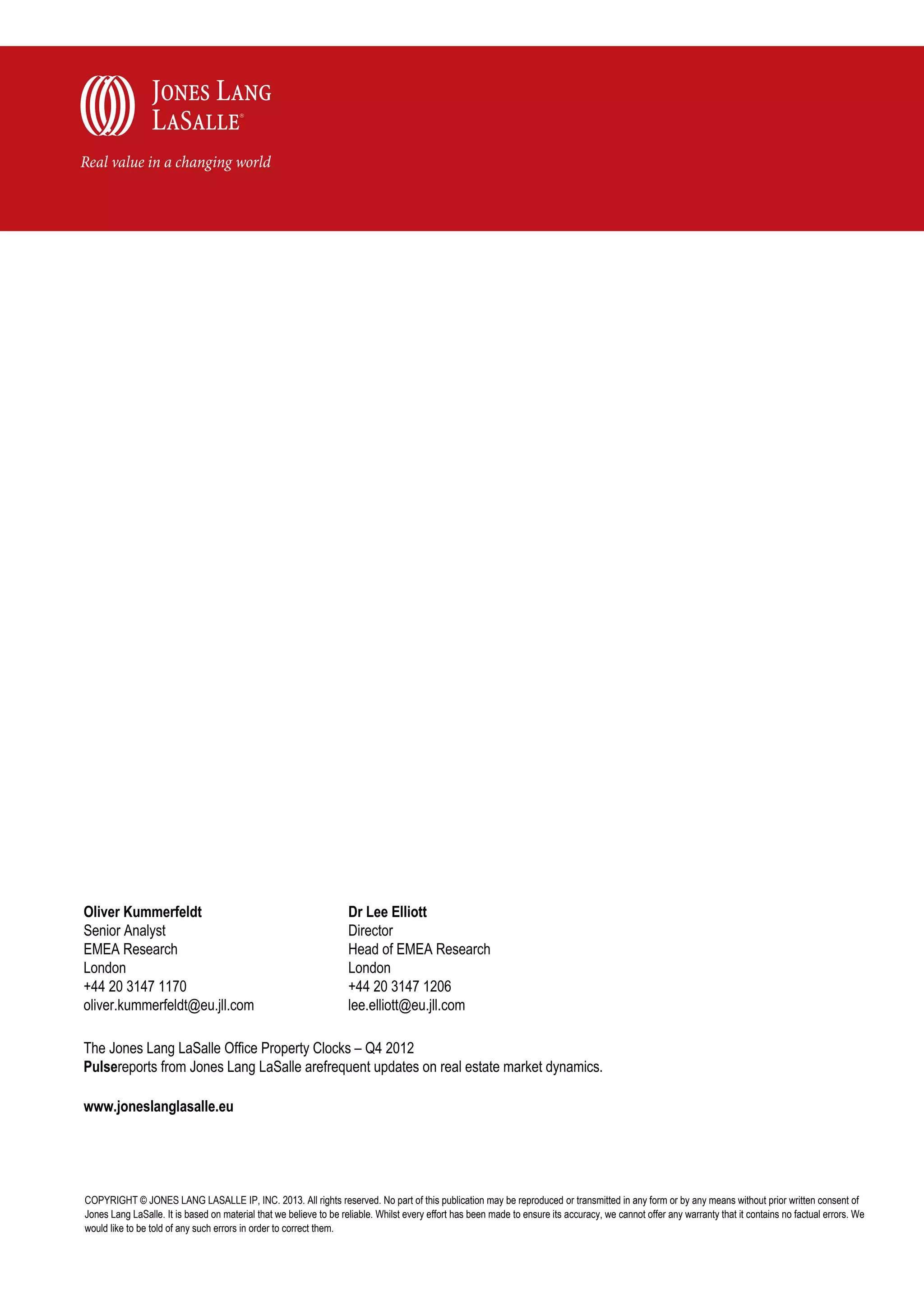 Office property clock | PDF