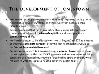 Jonestown | PPTX