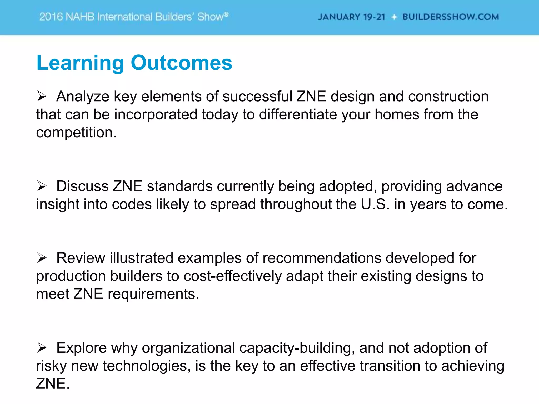 Zero Net Energy: Cost Effective Solutions | PPT
