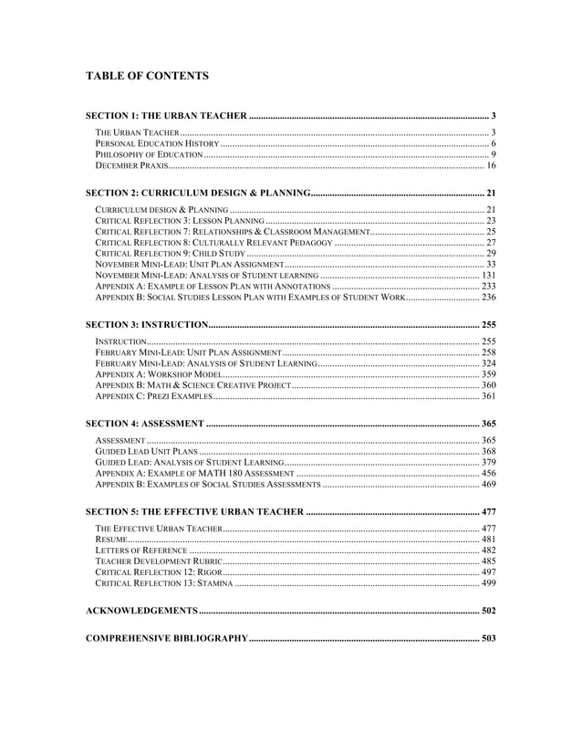 Jon Fowler Boettcher Teacher Residency Portfolio | PDF