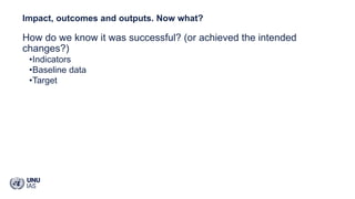 Result Based Project Design | PDF