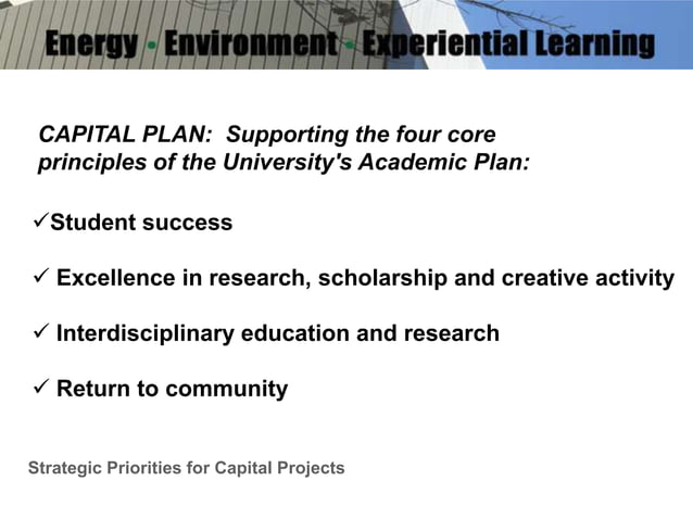 Energy, Environment, Experiential Learning | PPT