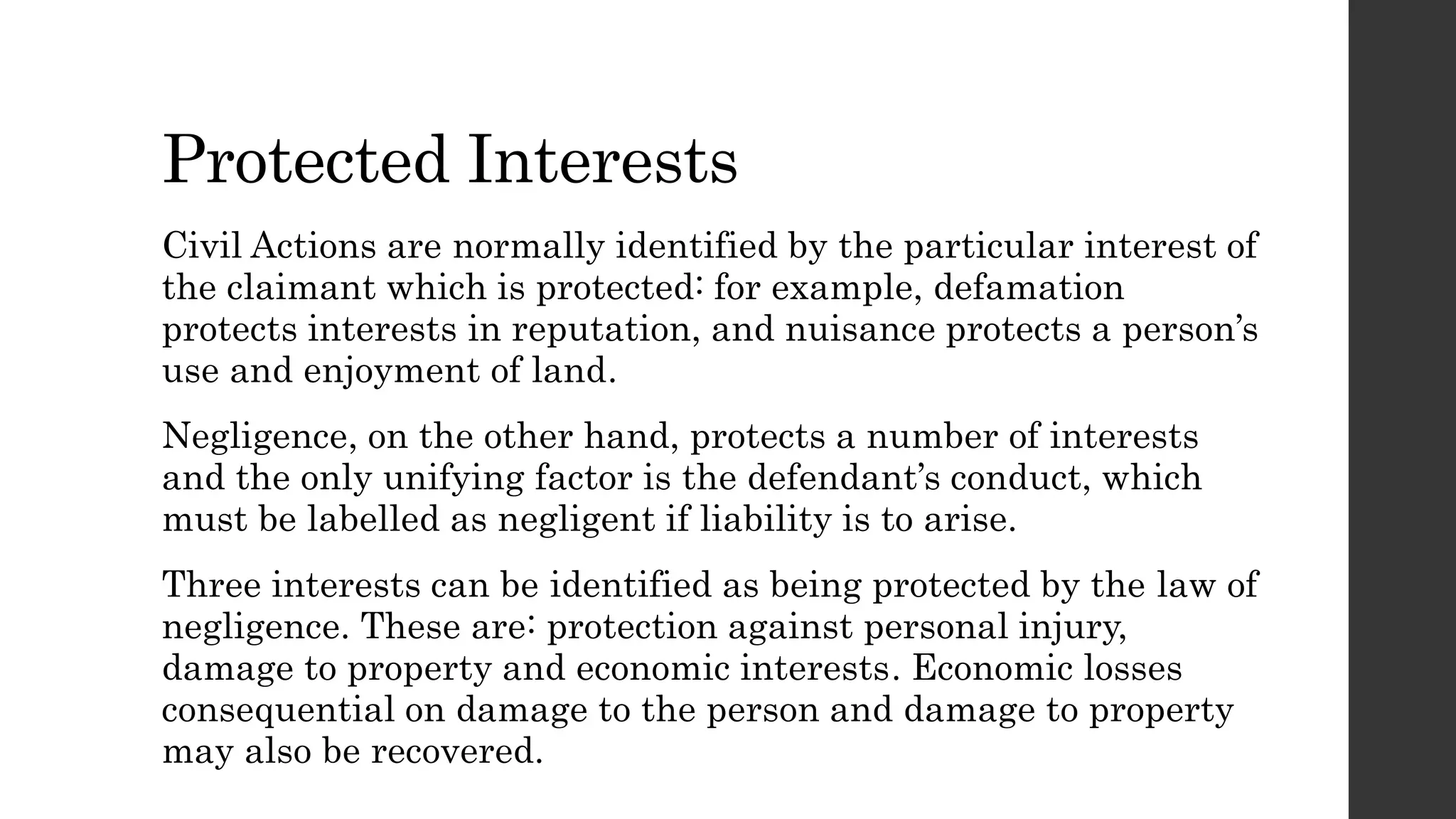 Jong's Report on Risk Management: Basic Law of Negligence | PPTX