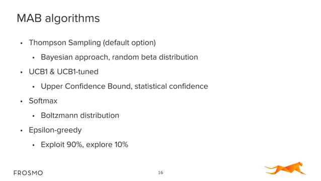 Multi-armed bandit by Joni Turunen | PPT
