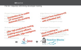 IoT Edge Intelligence - The need for new software development approaches | PPT