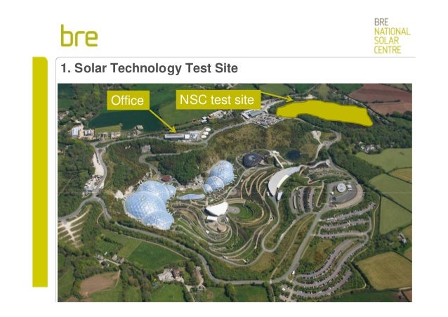 Jonny Williams introduction to BRE National Solar Centre, Alternergy