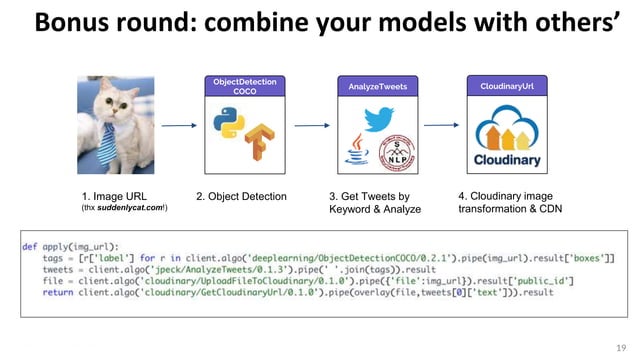 Serverless Functions and Machine Learning: Putting the AI in APIs | PPT