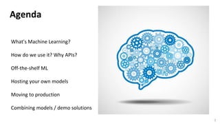 Serverless Functions and Machine Learning: Putting the AI in APIs | PPTX