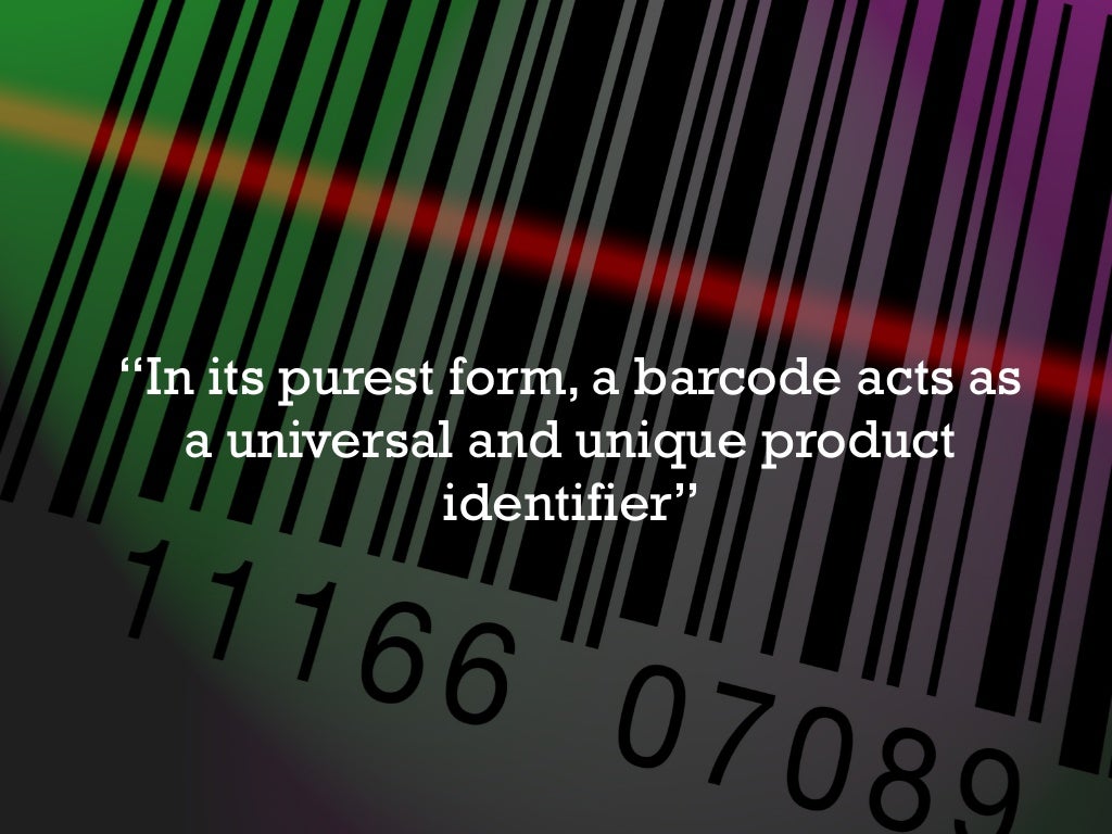 The Importance Of Barcodes Adopt Or Get Left Behind The Importance Of Barcodes Adopt Or Get Left Behind