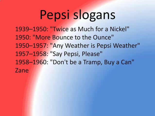 Jon's pepsi | PPT