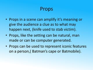 Jon's presentation Mise-En-Sense | PPTX | Computer Animation | Computer ...