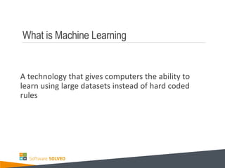 An Introduction to Machine Learning Using TensorFlow | PPTX ...