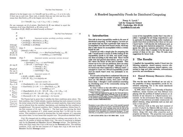 Distributed Consensus: Making Impossible Possible | PDF | Operating Systems | Computer Software ...