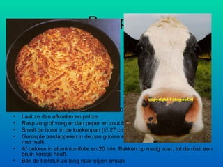 Joods Eten (Koosjer) | PPT