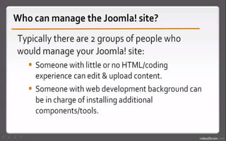 Joomla 1-introduction | PPT