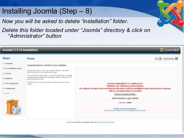 Configuring & Installing Joomla on Windows using WAMP Server. Configuring & Installing Joomla on Windows using WAMP Server.