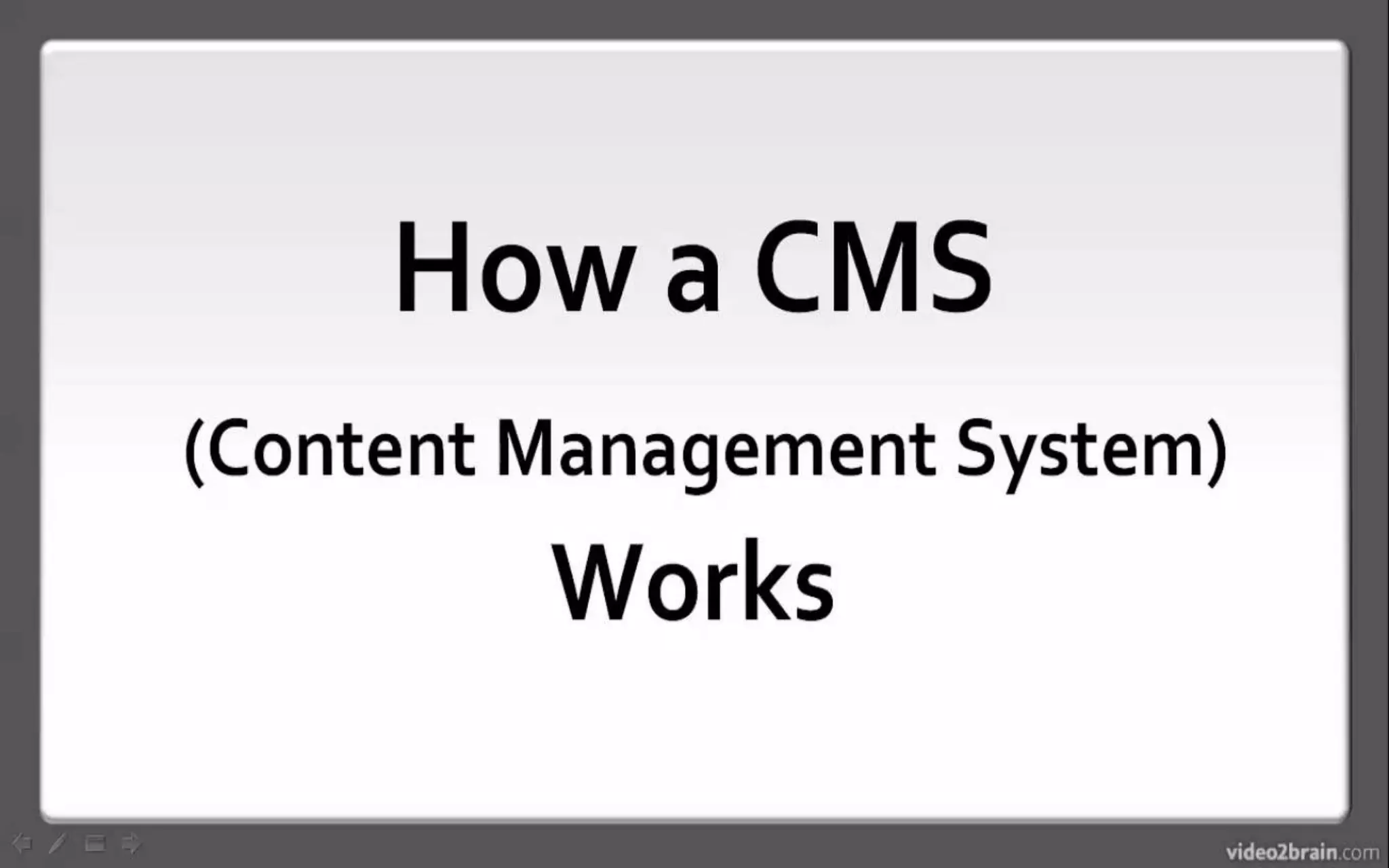 Joomla 2-cms working | PPT