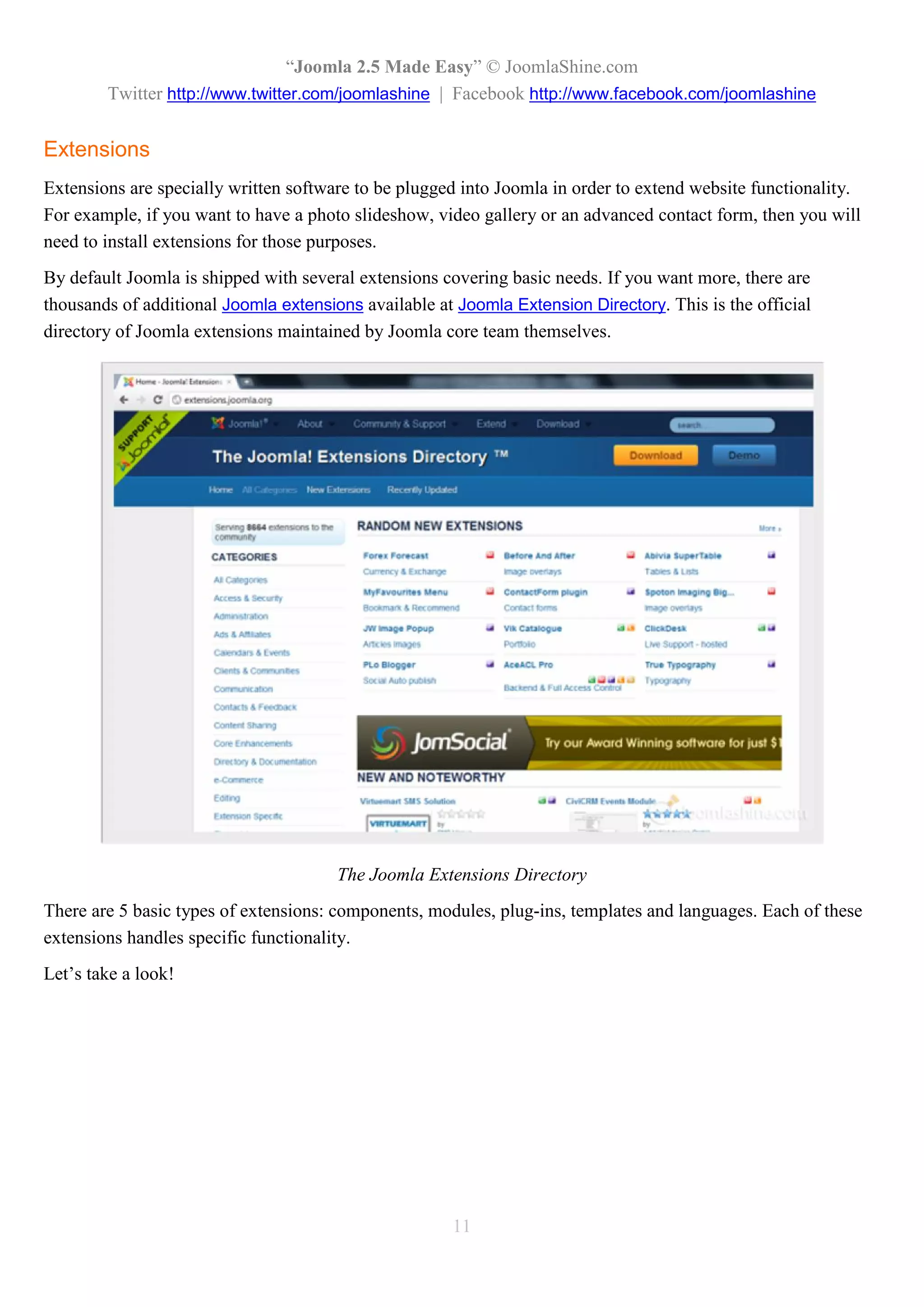 Joomla 2.5 made easy | PDF